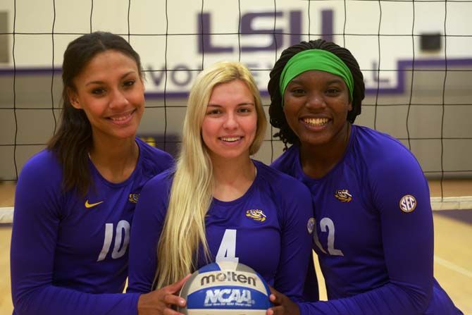 Volleyball: Texas Trio – Three LSU freshmen volleyball player’s ...